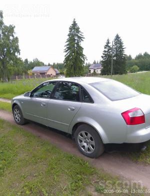 Audi A4 2002 Rēzekne, ar dzinēja tilpumu 2.00 L un nobraukumu 265 tūkst. km par 1600 €, foto  vietnē AUTOMOTO.COM.LV