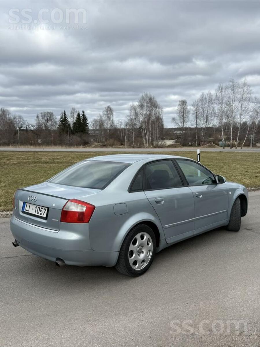 Audi A4 2002 Kuldīga, ar dzinēja tilpumu 3.00 L un nobraukumu 368 tūkst. km par 1650 €, foto 5 vietnē AUTOMOTO.COM.LV