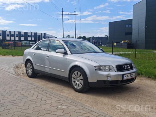 Audi A4 2002 in Riga, with an engine capacity of 1.90 L and mileage of 447 thousand km for 1500 €, photo 4 on AUTOMOTO.COM.LV