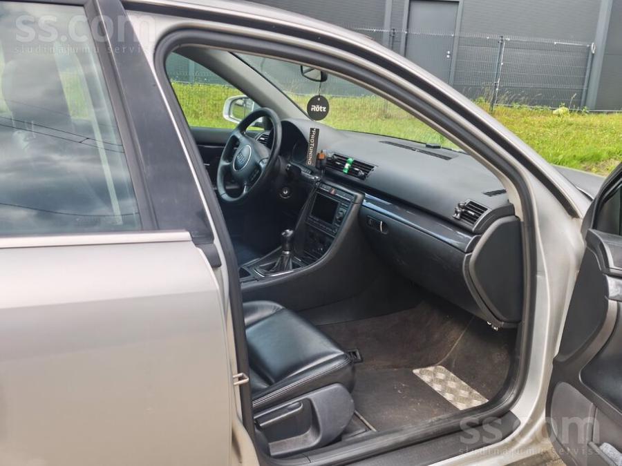Audi A4 2002 in Riga, with an engine capacity of 1.90 L and mileage of 447 thousand km for 1500 €, photo 7 on AUTOMOTO.COM.LV