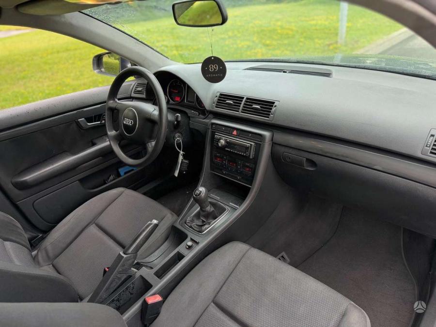 Audi A4 2002 Kauņa, ar dzinēja tilpumu 1.90 L un nobraukumu 201 tūkst. km par 1500 €, foto 9 vietnē AUTOMOTO.COM.LV