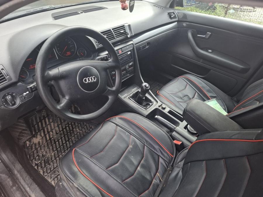 Audi A4 2002 Telšiai, ar dzinēja tilpumu 1.90 L un nobraukumu 300 tūkst. km par 770 €, foto 9 vietnē AUTOMOTO.COM.LV