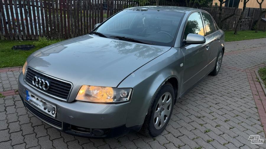 Audi A4 2002 in Vilnius, with an engine capacity of 1.90 L and mileage of 296 thousand km for 650 €, photo 1 on AUTOMOTO.COM.LV