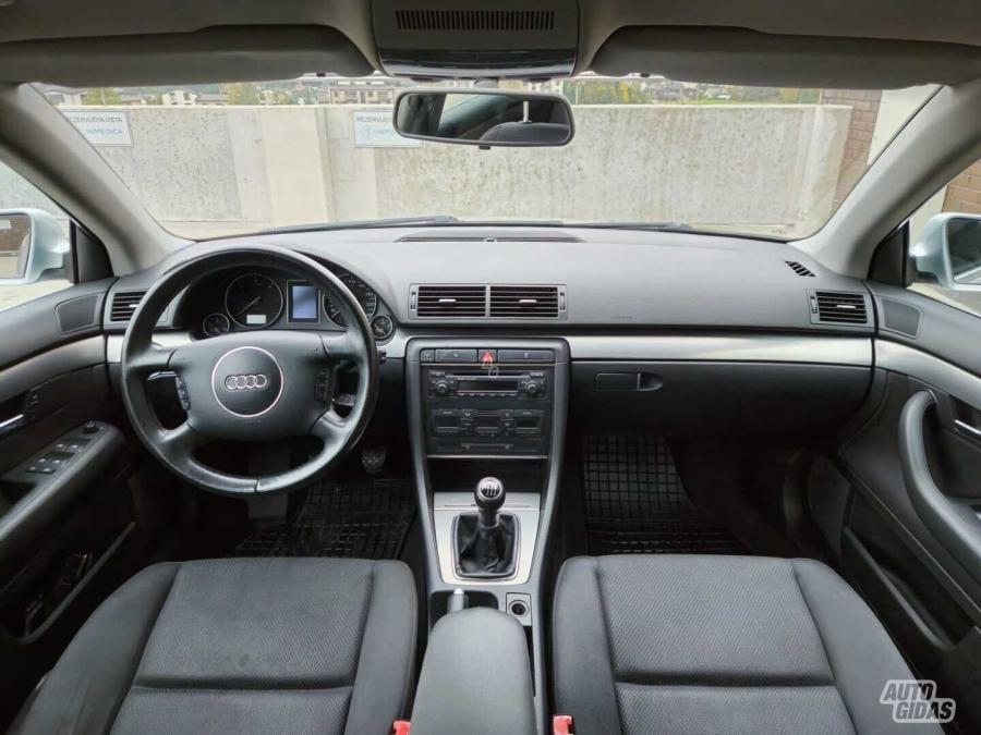 Audi A4 2002 in Vilnius, with an engine capacity of 1.90 L and mileage of 340 thousand km for 1800 €, photo 14 on AUTOMOTO.COM.LV