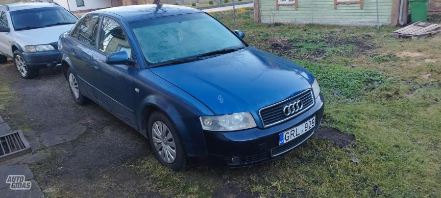 Audi A4 2003 Utena, ar dzinēja tilpumu 1.90 L un nobraukumu 370 tūkst. km par 600 €, foto 1 vietnē AUTOMOTO.COM.LV