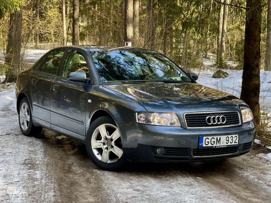 Audi A4 2003 Viļņa, ar dzinēja tilpumu 2.00 L un nobraukumu 400 tūkst. km par 1300 €, foto 9 vietnē AUTOMOTO.COM.LV