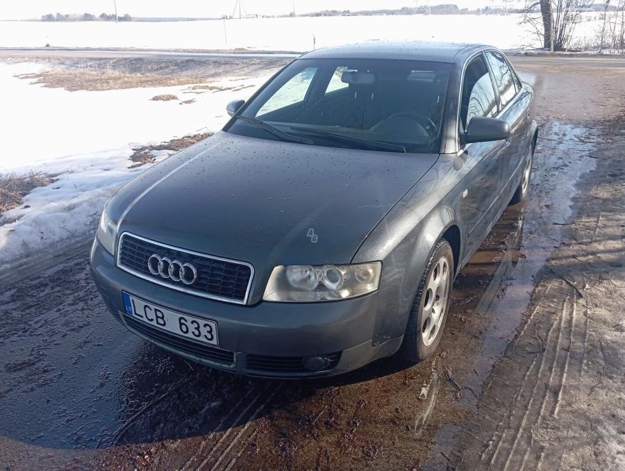 Audi A4 2003 in Vilnius, with an engine capacity of 1.90 L and mileage of 33 thousand km for 1500 €, photo 1 on AUTOMOTO.COM.LV