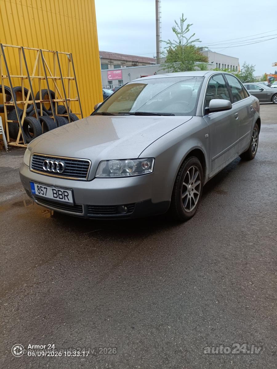 Audi A4 2003 Tallina, ar dzinēja tilpumu 1.90 L un nobraukumu 345 tūkst. km par 1300 €, foto 1 vietnē AUTOMOTO.COM.LV