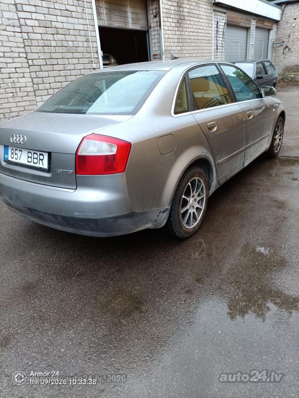 Audi A4 2003 Tallina, ar dzinēja tilpumu 1.90 L un nobraukumu 345 tūkst. km par 1300 €, foto 3 vietnē AUTOMOTO.COM.LV