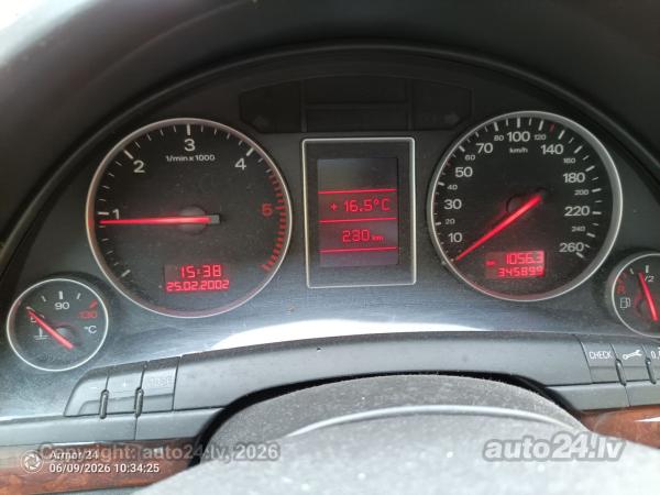 Audi A4 2003 Tallina, ar dzinēja tilpumu 1.90 L un nobraukumu 345 tūkst. km par 1300 €, foto 7 vietnē AUTOMOTO.COM.LV