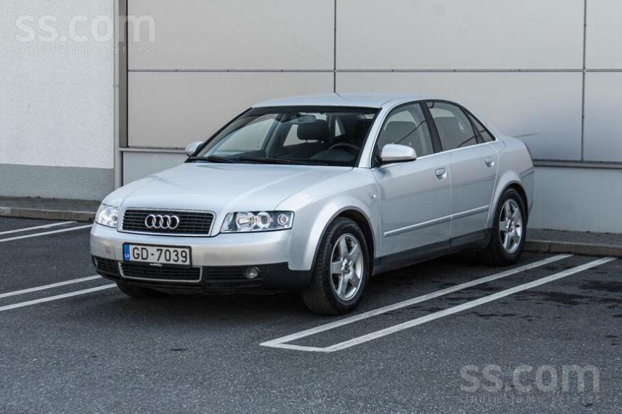 Audi A4 2003 in Riga, with an engine capacity of 1.90 L and mileage of 0 thousand km for 1995 €, photo 1 on AUTOMOTO.COM.LV