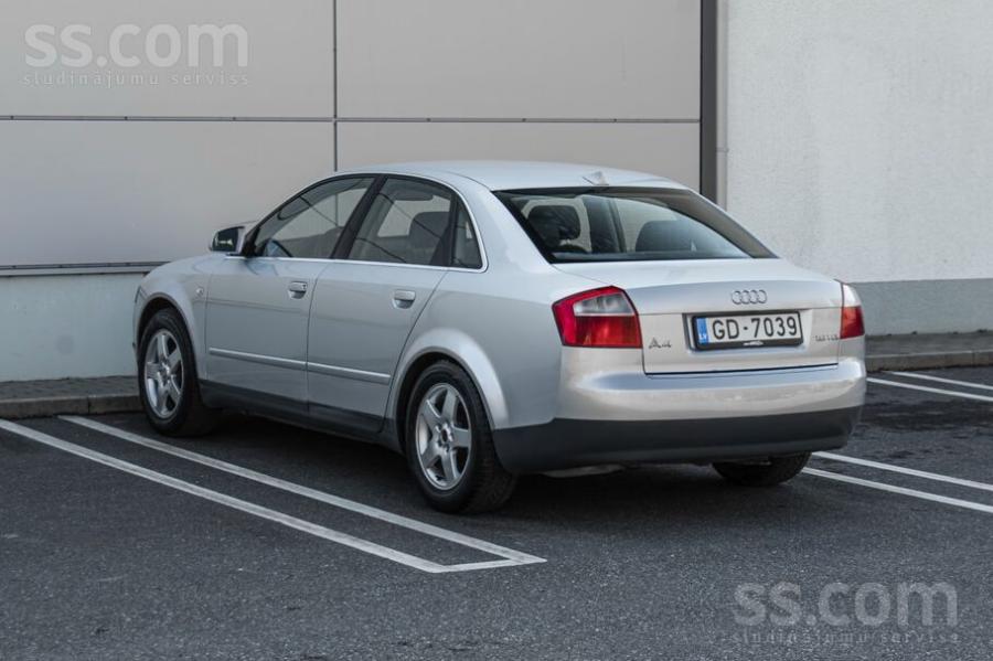 Audi A4 2003 in Riga, with an engine capacity of 1.90 L and mileage of 0 thousand km for 1995 €, photo 7 on AUTOMOTO.COM.LV
