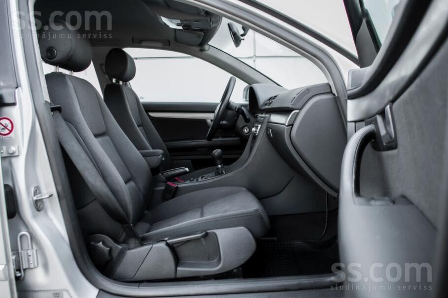 Audi A4 2003 in Riga, with an engine capacity of 1.90 L and mileage of 0 thousand km for 1995 €, photo 9 on AUTOMOTO.COM.LV