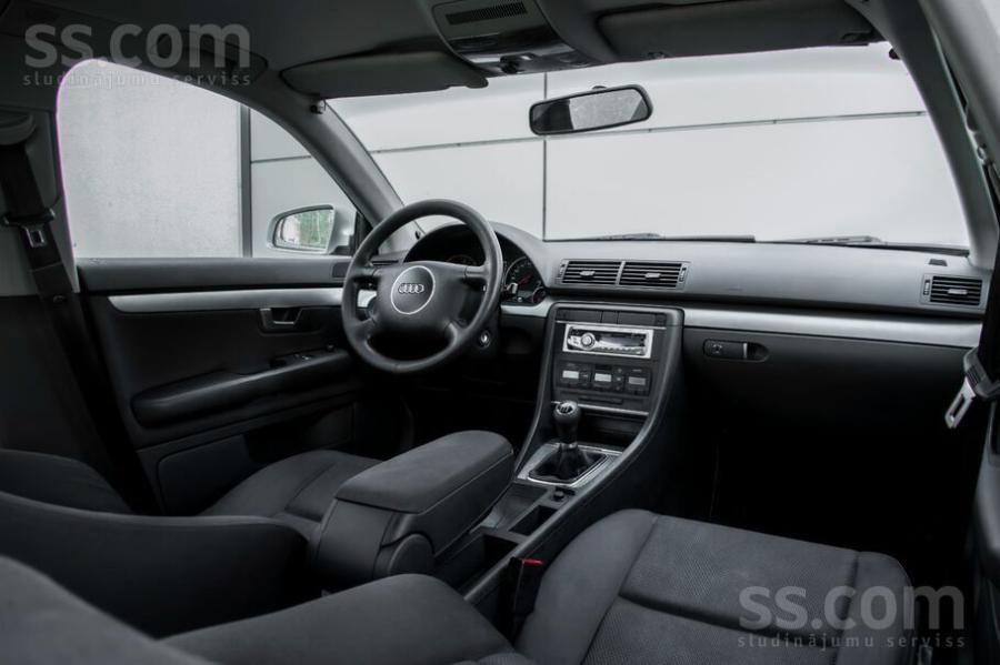 Audi A4 2003 in Riga, with an engine capacity of 1.90 L and mileage of 0 thousand km for 1995 €, photo 12 on AUTOMOTO.COM.LV