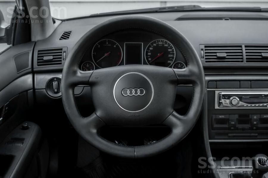 Audi A4 2003 in Riga, with an engine capacity of 1.90 L and mileage of 0 thousand km for 1995 €, photo 14 on AUTOMOTO.COM.LV