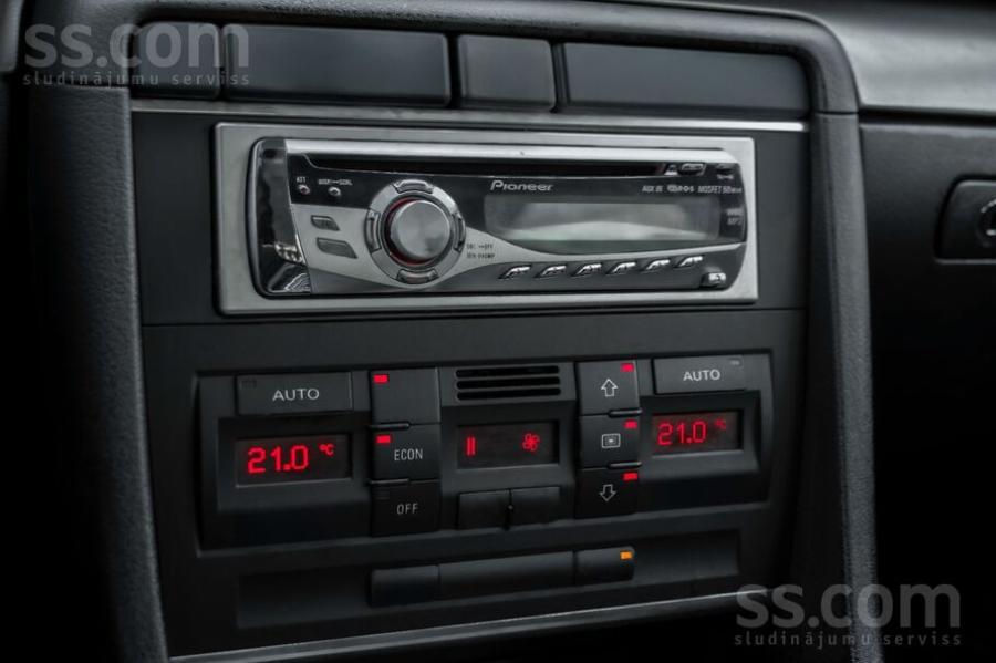 Audi A4 2003 in Riga, with an engine capacity of 1.90 L and mileage of 0 thousand km for 1995 €, photo 17 on AUTOMOTO.COM.LV