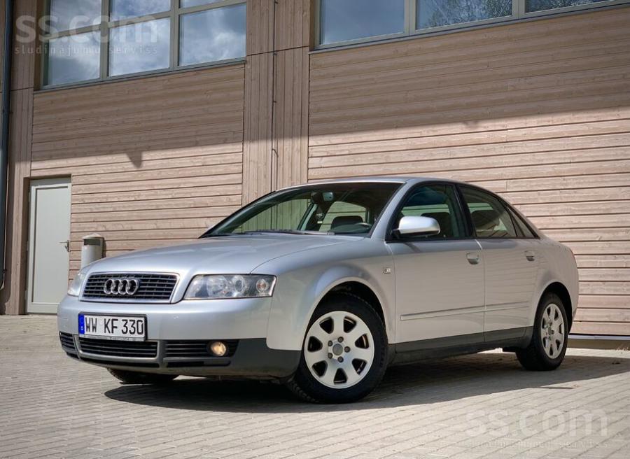 Audi A4 2003 Jelgava, ar dzinēja tilpumu 2.00 L un nobraukumu 0 tūkst. km par 1699 €, foto 1 vietnē AUTOMOTO.COM.LV