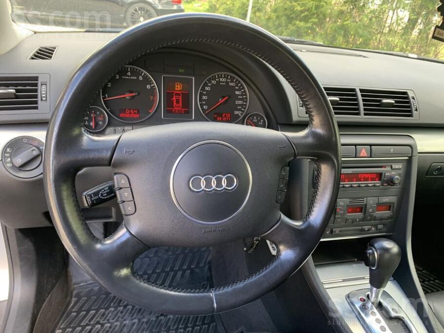 Audi A4 2003 Jelgava, ar dzinēja tilpumu 2.00 L un nobraukumu 0 tūkst. km par 1699 €, foto 14 vietnē AUTOMOTO.COM.LV