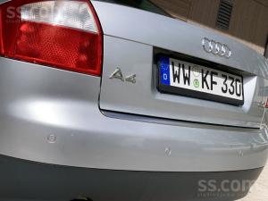 Audi A4 2003 Jelgava, ar dzinēja tilpumu 2.00 L un nobraukumu 0 tūkst. km par 1699 €, foto 19 vietnē AUTOMOTO.COM.LV