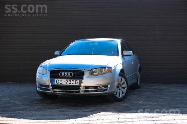 Audi A4 2004 in Riga, with an engine capacity of 2.00 L and mileage of 322 thousand km for 3990 €, photo 1 on AUTOMOTO.COM.LV
