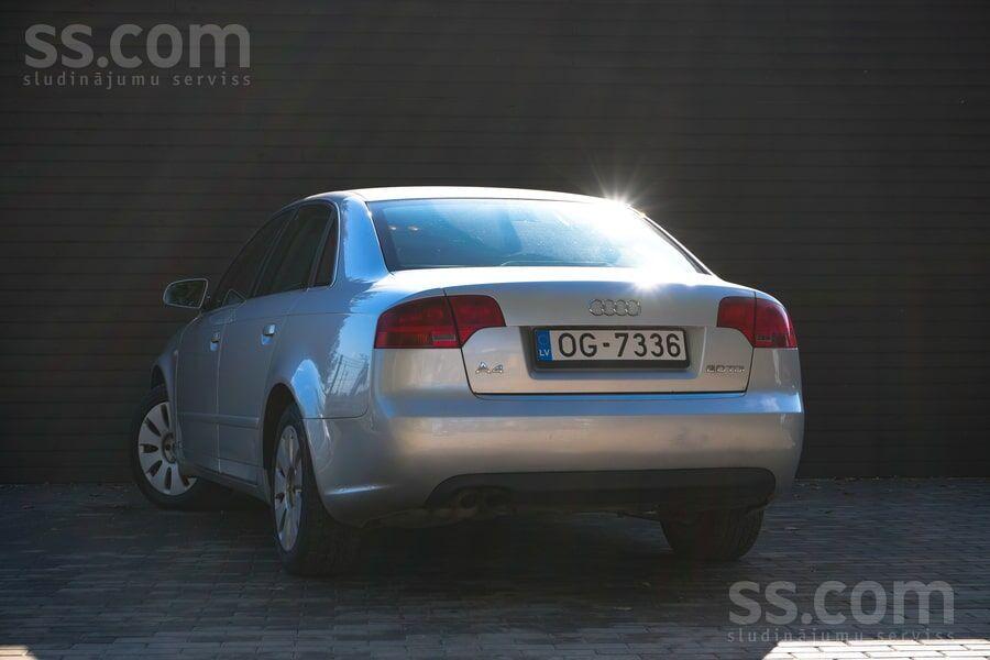 Audi A4 2004 Rīga, ar dzinēja tilpumu 2.00 L un nobraukumu 322 tūkst. km par 3990 €, foto 5 vietnē AUTOMOTO.COM.LV