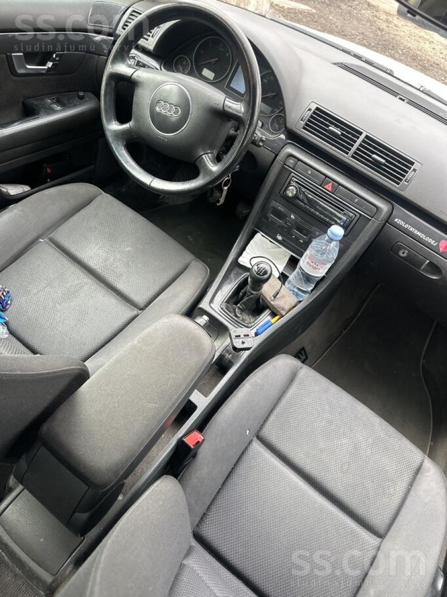 Audi A4 2004 in Daugavpils, with an engine capacity of 1.90 L and mileage of 353 thousand km for 1500 €, photo 7 on AUTOMOTO.COM.LV