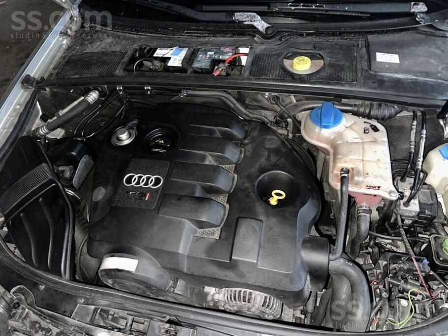 Audi A4 2004 in Daugavpils, with an engine capacity of 1.90 L and mileage of 353 thousand km for 1500 €, photo 11 on AUTOMOTO.COM.LV
