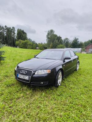 Audi A4 2004 Viļņa, ar dzinēja tilpumu 1.97 L un nobraukumu 332 tūkst. km par 1400 €, foto  vietnē AUTOMOTO.COM.LV