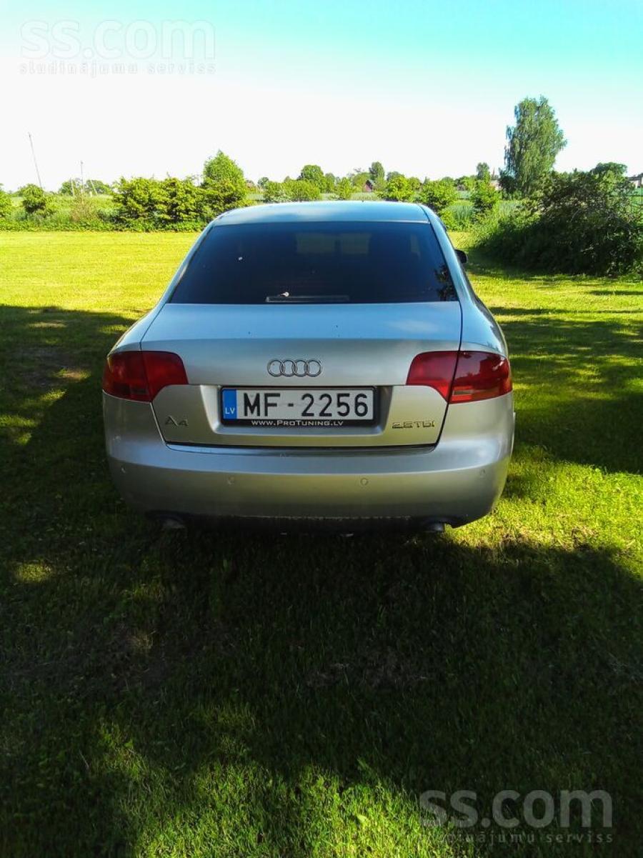 Audi A4 2005 in Riga, with an engine capacity of 2.50 L and mileage of 300 thousand km for 2650 €, photo 3 on AUTOMOTO.COM.LV