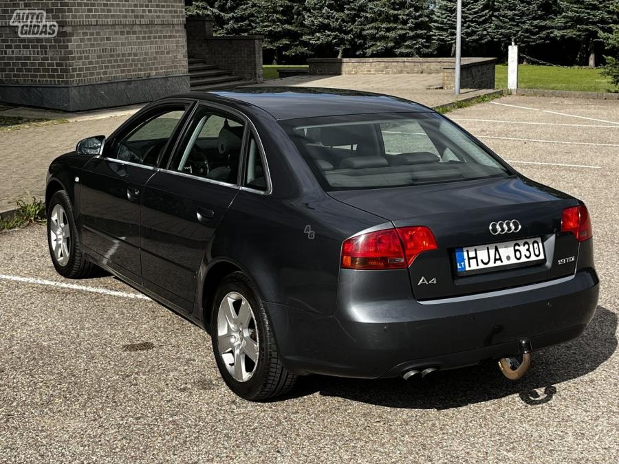 Audi A4 2005 in Alytus, with an engine capacity of 1.90 L and mileage of 392 thousand km for 2400 €, photo 7 on AUTOMOTO.COM.LV