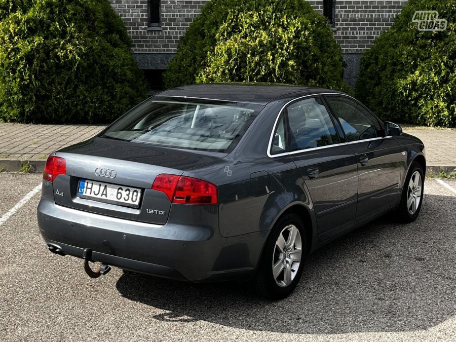 Audi A4 2005 in Alytus, with an engine capacity of 1.90 L and mileage of 392 thousand km for 2400 €, photo 8 on AUTOMOTO.COM.LV