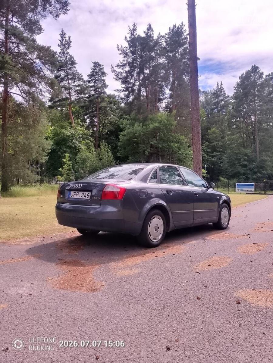 Audi A4 2005 in Kaunas, with an engine capacity of 1.90 L and mileage of 368 thousand km for 950 €, photo 7 on AUTOMOTO.COM.LV