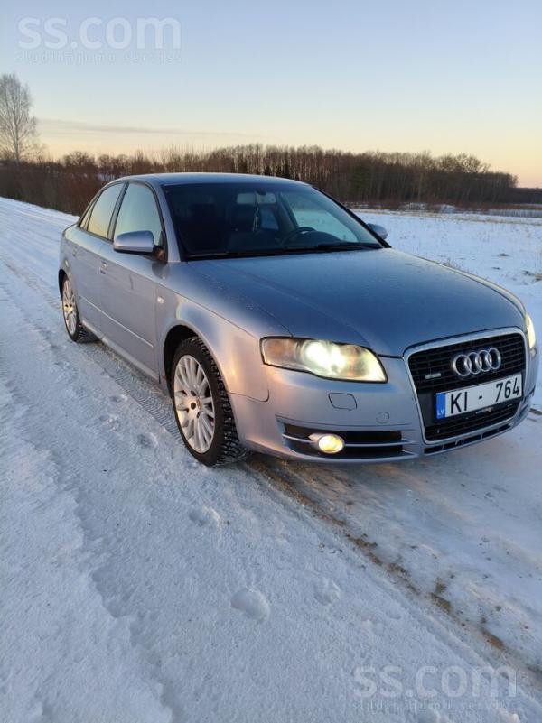 Audi A4 2006 in Valmiera, with an engine capacity of 3.00 L and mileage of 414 thousand km for 2600 €, photo 2 on AUTOMOTO.COM.LV