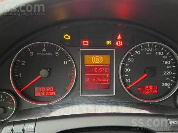 Ауди А4 2006 в Елгава, объемом двигателя 1.60 л и пробегом 158 тыс. км за 4500 €, фото 8 на AUTOMOTO.COM.LV