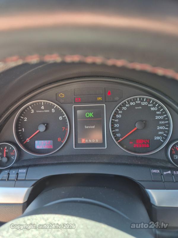 Audi A4 2006 in Rakvere, with an engine capacity of 3.20 L and mileage of 293 thousand km for 4100 €, photo 9 on AUTOMOTO.COM.LV
