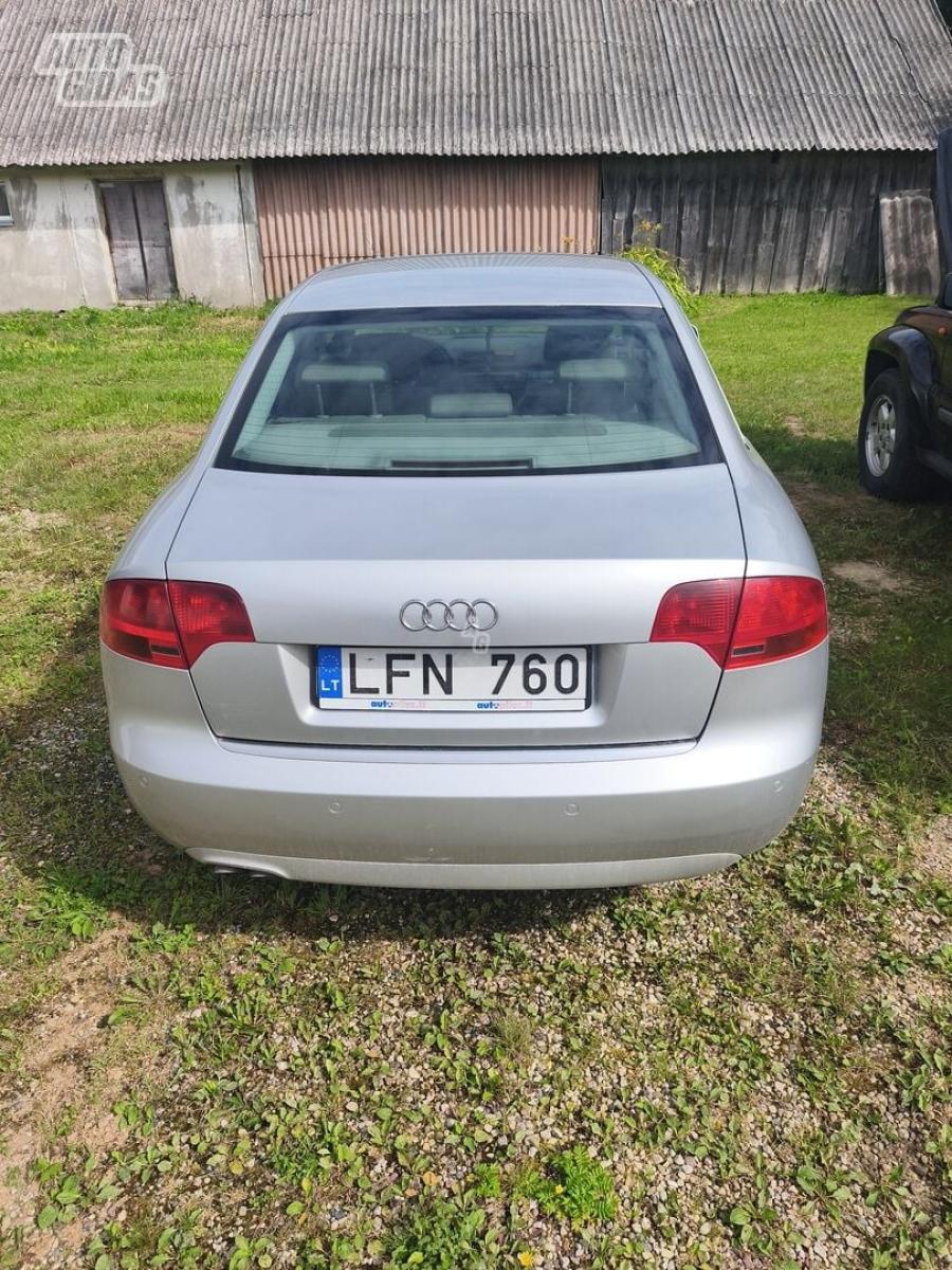Audi A4 2006 Utena, ar dzinēja tilpumu 2.00 L un nobraukumu 380 tūkst. km par 1500 €, foto 8 vietnē AUTOMOTO.COM.LV
