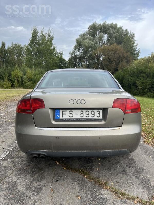 Audi A4 2006 Aizkraukle, ar dzinēja tilpumu 2.00 L un nobraukumu 544 tūkst. km par 1800 €, foto 5 vietnē AUTOMOTO.COM.LV
