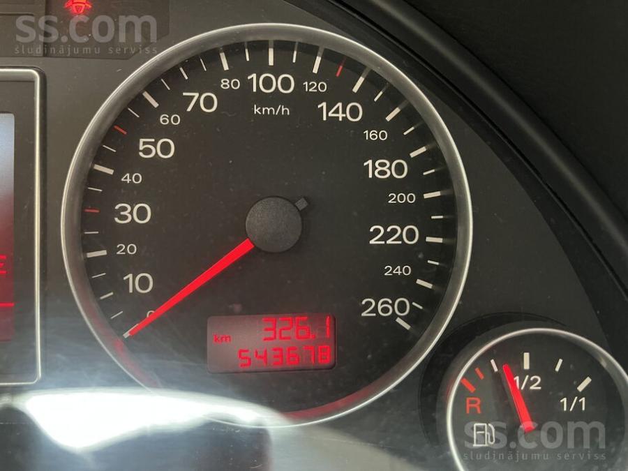 Audi A4 2006 in Aizkraukle, with an engine capacity of 2.00 L and mileage of 544 thousand km for 1800 €, photo 12 on AUTOMOTO.COM.LV