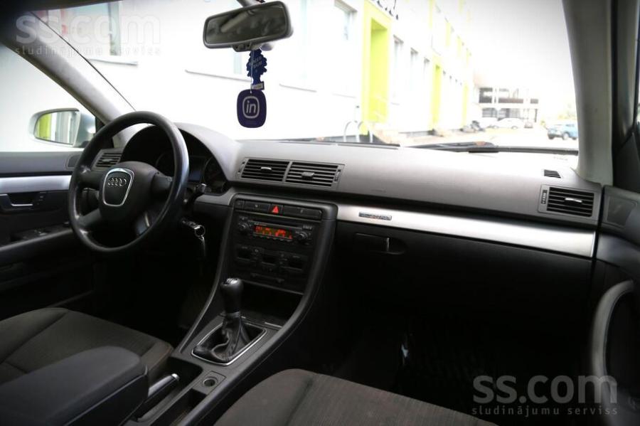 Audi A4 2007 in Riga, with an engine capacity of 1.80 L and mileage of 0 thousand km for 1495 €, photo 9 on AUTOMOTO.COM.LV