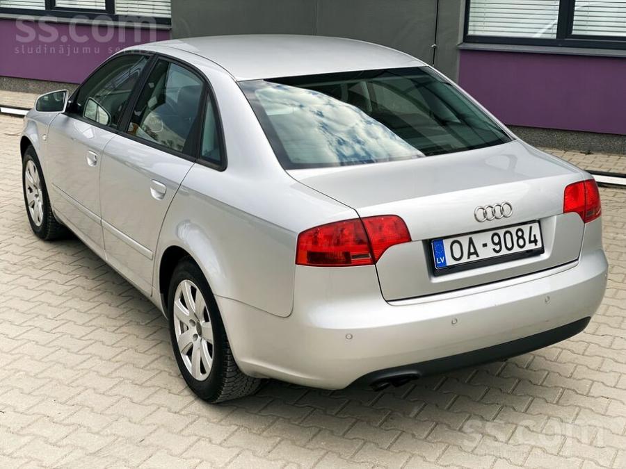 Audi A4 2007 in Riga, with an engine capacity of 2.00 L and mileage of 0 thousand km for 2900 €, photo 8 on AUTOMOTO.COM.LV