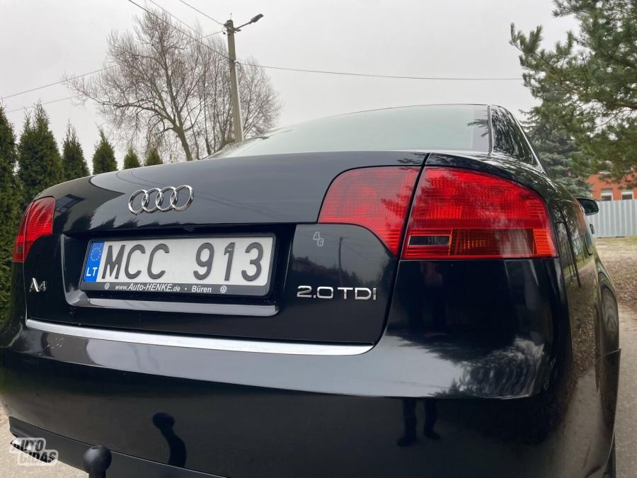 Audi A4 2007 in Kaunas, with an engine capacity of 2.00 L and mileage of 237 thousand km for 3150 €, photo 29 on AUTOMOTO.COM.LV