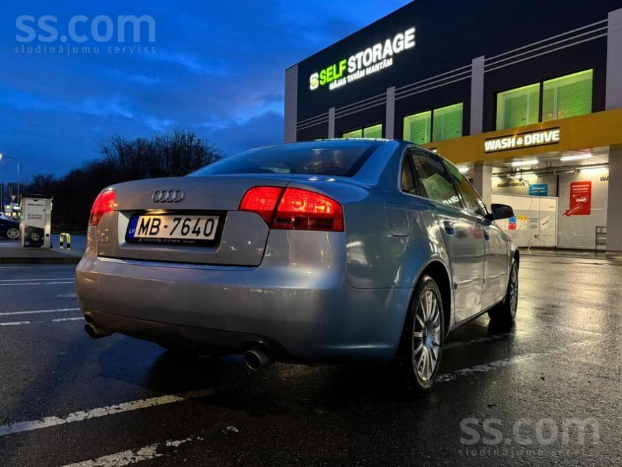 Audi A4 2007 in Riga, with an engine capacity of 1.80 L and mileage of 175 thousand km for 3000 €, photo 8 on AUTOMOTO.COM.LV