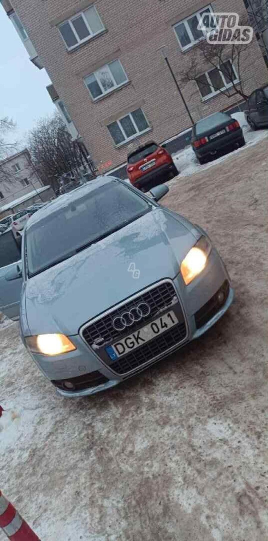 Audi A4 2007 in Klaipeda, with an engine capacity of 2.00 L and mileage of 322 thousand km for 2450 €, photo 1 on AUTOMOTO.COM.LV