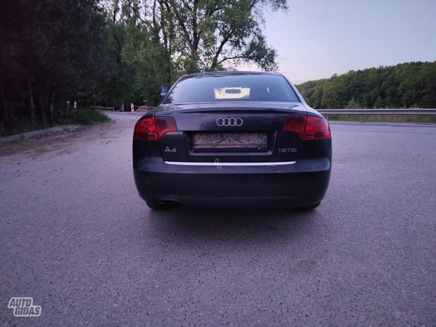 Audi A4 2007 in Vilnius, with an engine capacity of 1.90 L and mileage of 396 thousand km for 1000 €, photo 6 on AUTOMOTO.COM.LV