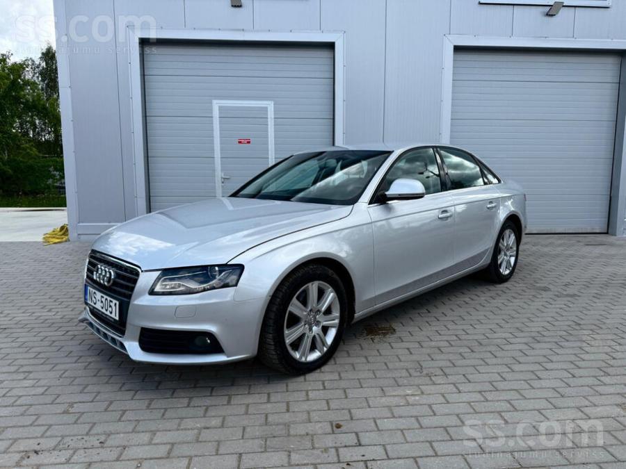 Audi A4 2008 in Riga, with an engine capacity of 2.00 L and mileage of 0 thousand km for 5200 €, photo 1 on AUTOMOTO.COM.LV