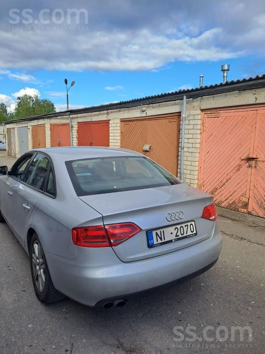 Audi A4 2008 Rīga, ar dzinēja tilpumu 2.00 L un nobraukumu 263 tūkst. km par 4300 €, foto 7 vietnē AUTOMOTO.COM.LV