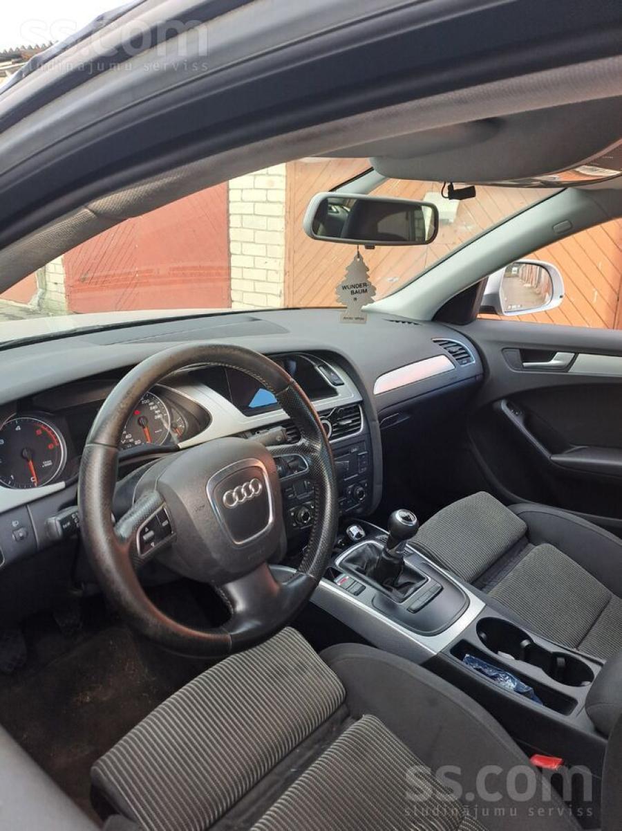 Audi A4 2008 Rīga, ar dzinēja tilpumu 2.00 L un nobraukumu 263 tūkst. km par 4300 €, foto 8 vietnē AUTOMOTO.COM.LV