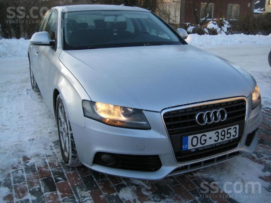 Audi A4 2008 Bauska, ar dzinēja tilpumu 2.00 L un nobraukumu 330 tūkst. km par 4800 €, foto 1 vietnē AUTOMOTO.COM.LV
