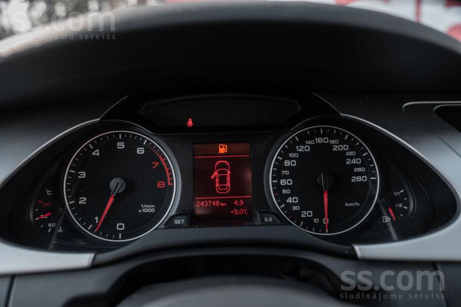 Audi A4 2008 Rīga, ar dzinēja tilpumu 1.80 L un nobraukumu 244 tūkst. km par 2400 €, foto 19 vietnē AUTOMOTO.COM.LV