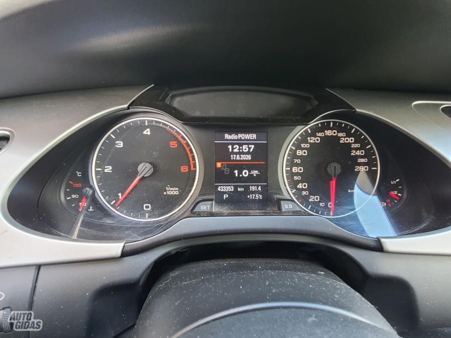Audi A4 2008 Marijampole, ar dzinēja tilpumu 2.00 L un nobraukumu 433 tūkst. km par 4250 €, foto 18 vietnē AUTOMOTO.COM.LV